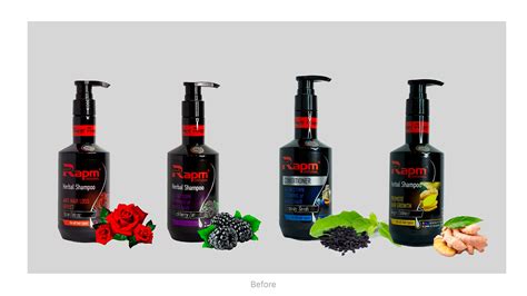 Visual Identity for RAPM Shampoos and Gels - World Brand Design Society