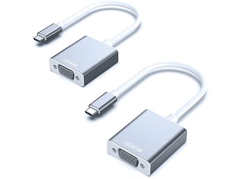 Benfei Usb C Auf Vga Adapter Usb C Auf Vga Adapter Grau Saturn