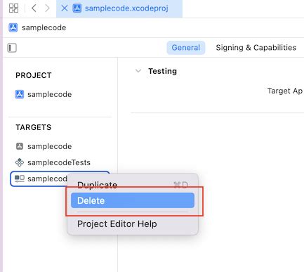 Xcode Targets Ios Swiftuixcode