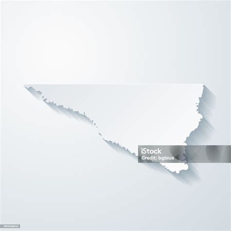 미네소타주 니콜렛 카운티 빈 배경에 종이 자르기 효과가 있는 지도 0명에 대한 스톡 벡터 아트 및 기타 이미지 0명 3차원 형태 공란 Istock