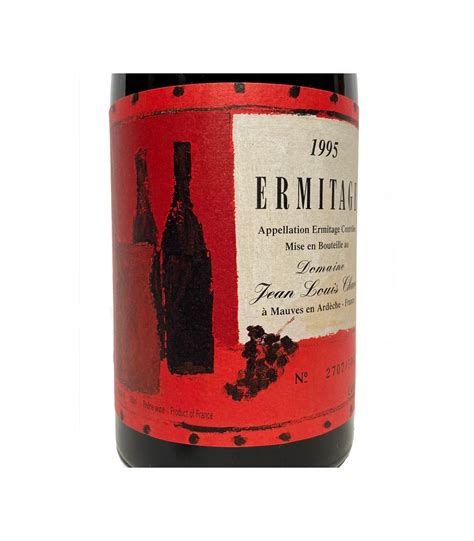 Ermitage Rouge Cuvée Cathelin 1995 Domaine Jean Louis Chave