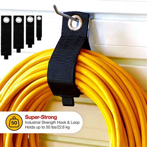 Soporte De Cable De Extensi N Para Organizaci N De Garaje Ganchos De