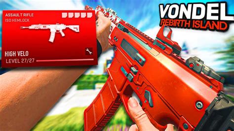 This NEW ISO HEMLOCK In WARZONE Vondel Park Warzone YouTube