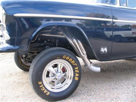 Bbr 566 ‘55 57 Chevy Big Block Fenderwell Header Lemons Headers