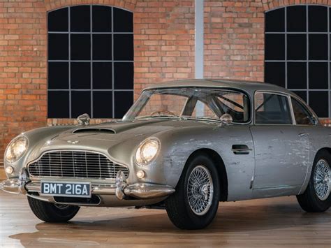 James Bond Auction Includes No Time To Die Aston Martin Db5 Photos