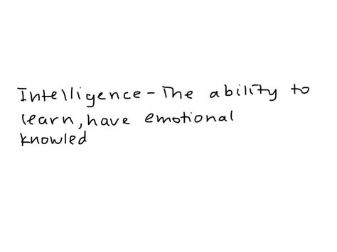 Solved What Is Intelligence What Are Its Types With Examples From