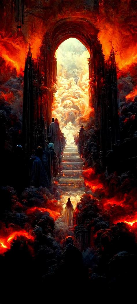 Heaven Or Hell Heaven Art Sculture Artistiche Fantasy Places