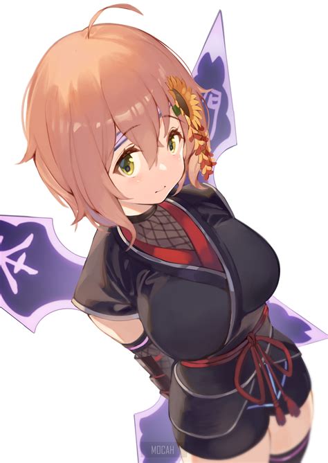 Anime Girl Ninja Clothes