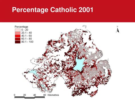 Ppt The Spatial Scale Of Residential Segregation In Northern Ireland 1991 2001 Powerpoint