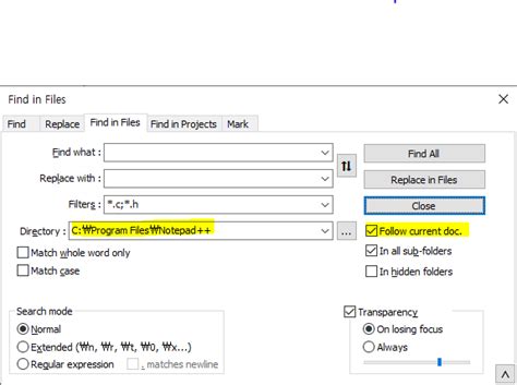 I Think It Needs A Fix For Follow Current Doc Notepad Community