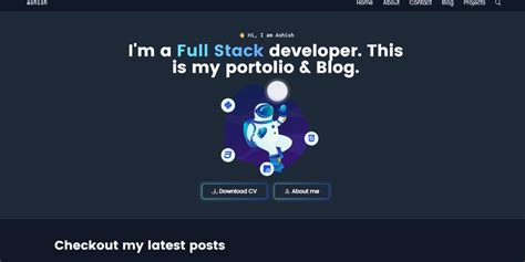 Check Out This Open Source Django Tailwind Developer Portfolio And Blog In 2024 Dev Community