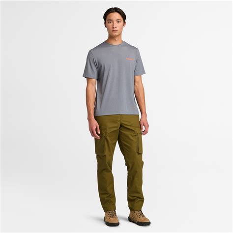 Mens Polartec® Fleece Quick Dry Short Sleeve T Shirt Timberland