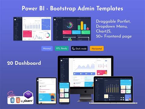 Power Bi Admin Template Bootstrap 5 Dashboard Powerbiadmintemplate