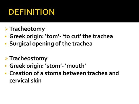 Tracheostomy Ppt