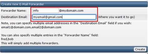 Fastwebengine Knowledgebase How Do I Configure An Email Forwarder