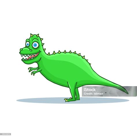 손으로 그린 만화 공룡 티라노 사우루스 렉스 T렉스 만화 벡터 가공의 인물에 대한 스톡 벡터 아트 및 기타 이미지 가공의