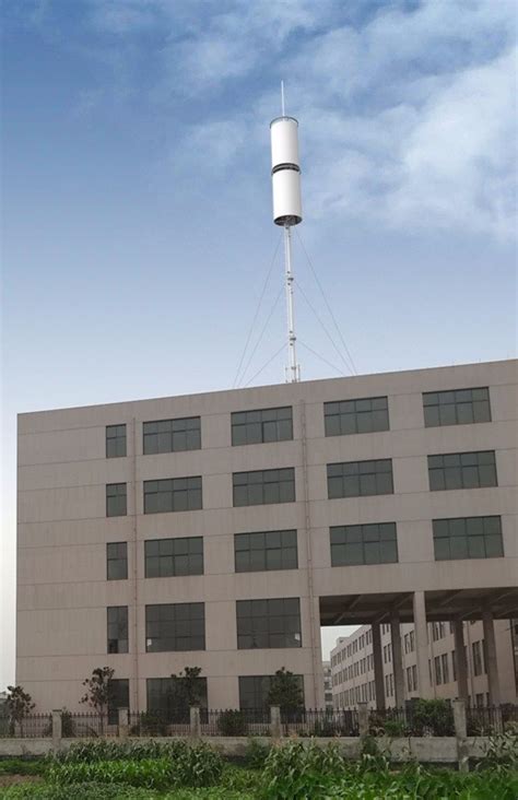 China Customized 15m Guyed Roof Top Beautified Telecom Tower