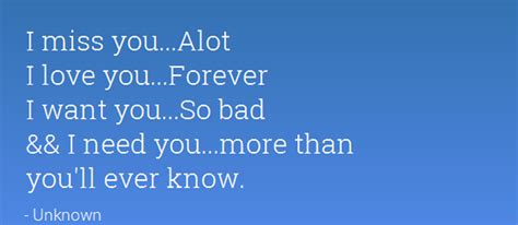 I Need You More Than Youll Ever Know