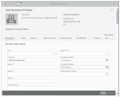 How To Create A New Business Partner In Sap S4hana Sales
