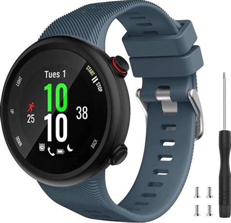 Luxe Siliconen Armband Voor Garmin Forerunner S Horloge Bandje Sportband Bol