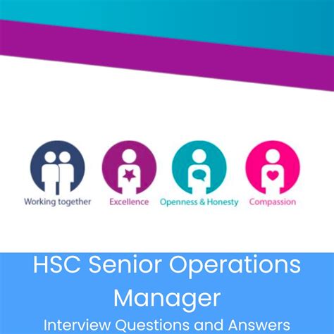 Hsc Senior Operations Manager Be Prepared