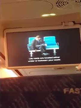 American Airlines Safety Video Youtube