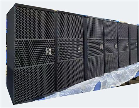 aclon lam210a dual 10inch powered active dsp line array loudspeaker