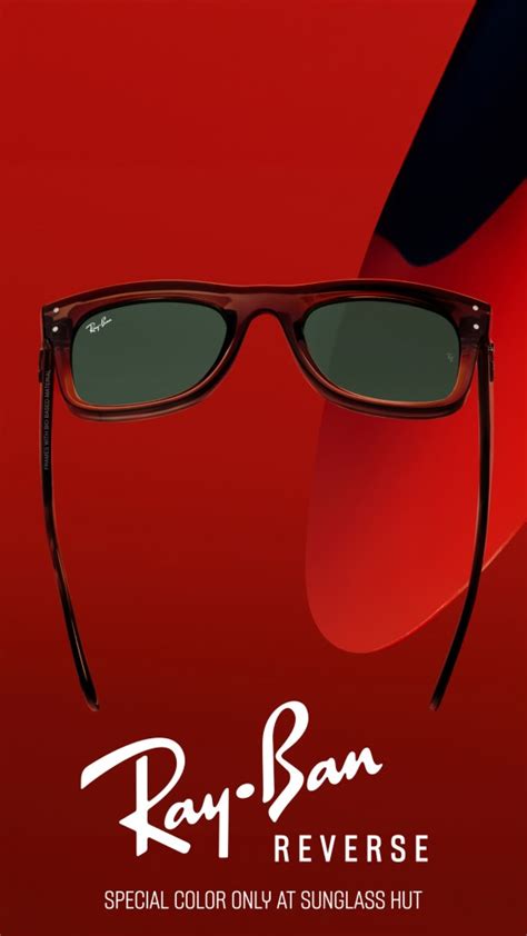 New Colors Of The Ray Ban Reverse Collection Land Only At Sunglass Hut