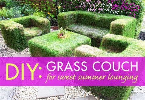 Grass Covered Sod Sofa Inhabitat Green Design Innovation