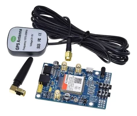 Sim808 Módulo Gsm Gprs Gps Placa De Desenvolvimento Ipx Sma