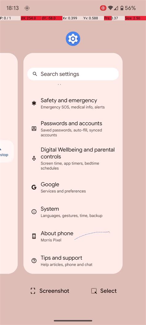 Pixel 7 Scrolling Issue