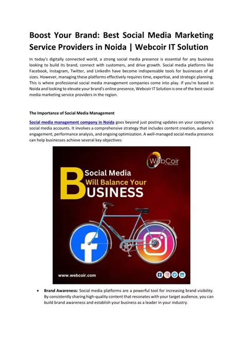 Ppt Boost Your Brand Best Social Media Marketing Services Providers