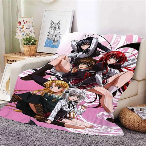 High School Dxd Fluffy Soft Sofa Winter King Size New Collection Blankets