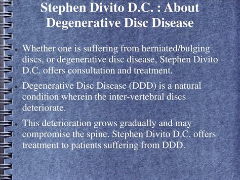 Ppt Stephen Divito Powerpoint Presentation Free Download Id502886