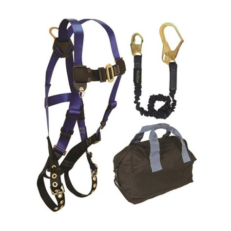 Falltech Fall Protection Starter Kit 7016 Harness 8253 Sal 5005p Gear