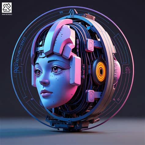 3d rendering machine learning process generated ai premium ai