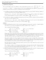Section6 Solutions Pdf CS 176 Algorithms For Computational Biology