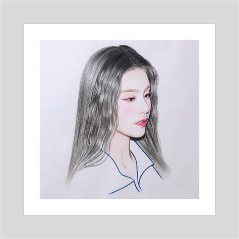 Yeji Itzy Wannabe Era An Art Print By Lamie Inprnt
