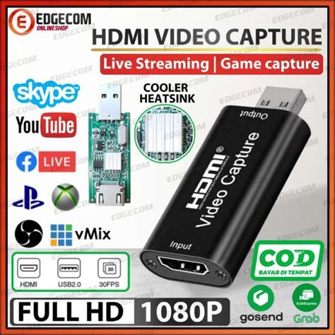 Promo Produk Ori Hdmi Capture Usb Game Live Streaming Dongle Diskon Di Seller Frens