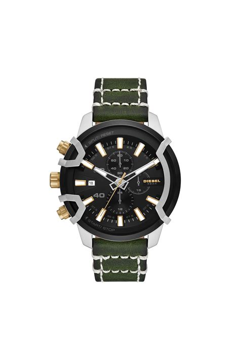 Griffed Men's Watches: with chronograph, steel, leather | Diesel®