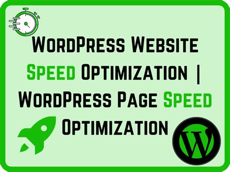 WordPress Website Speed Optimization | WordPress Page Speed Optimization | Upwork