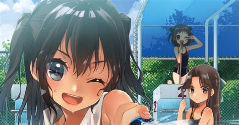 艦隊これくしょん C90「艦これ競泳水着合同誌 夏だ艦娘競泳大会」 こるりのマンガ Pixiv