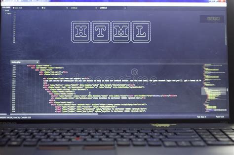 Ascii Art Of Html Technology Name And Real Html Code Aside Editorial