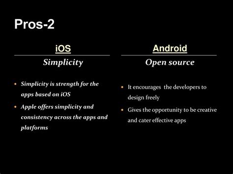 Ppt Mobile App Development Ios Vs Android Powerpoint Presentation