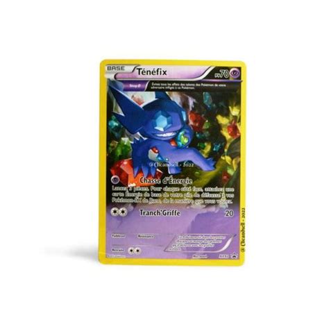 Carte Pokémon Ténéfix 70 PV XY92 Promo NEUF FR Cdiscount Jeux Jouets