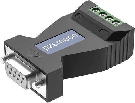 Pzsmocn Industrial Grade Rs232 To Rs485 Passive Bidirectional Converter Built In Tvs Support