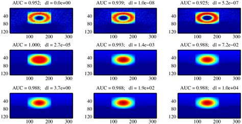 detector output image corresponding to a wide range of diagonal loading
