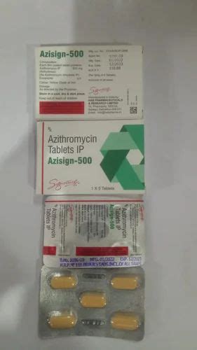 Azithromycin 500 Mg Tablets At ₹ 50strip Of 3 Tablets Azithromycin