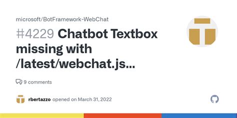 Chatbot Textbox Missing With Latest Webchat Js Working With 4 14 1