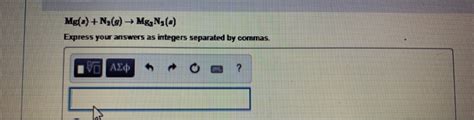 Solved Express Your Answers As Integers Separated By Commas